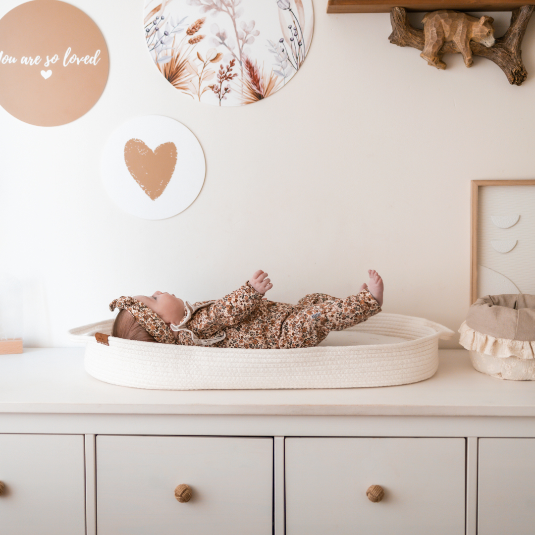 Little Moon Verschoonmand XL | Simply White